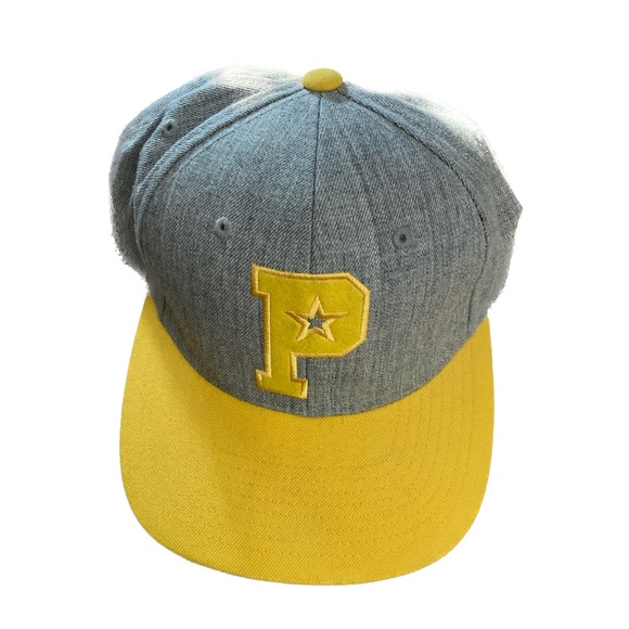 Yupoong | Accessories | Yupoong Snapback Hat Pstar Adjustable Gray And ...